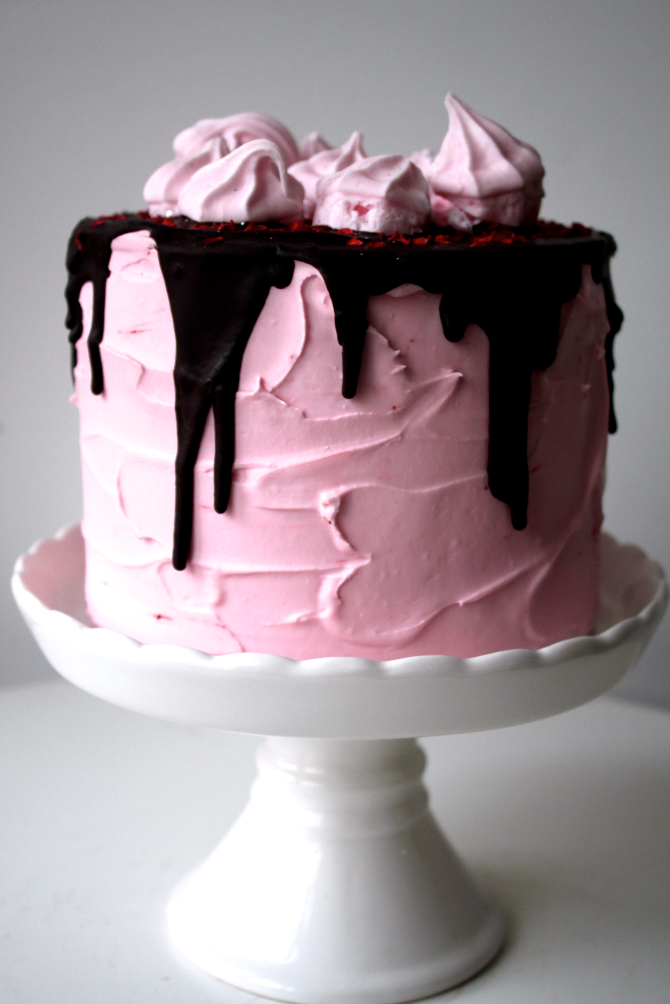 Rosa Torte - Hochzeitsblog - Two Wedding Sisters